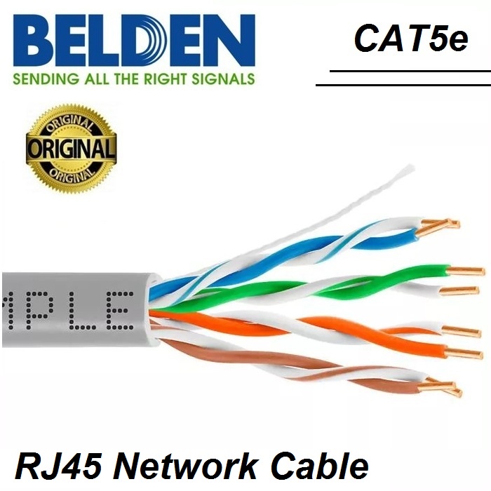 Belden Cat5e UTP Lan Cable (Meter) | Shopee Singapore