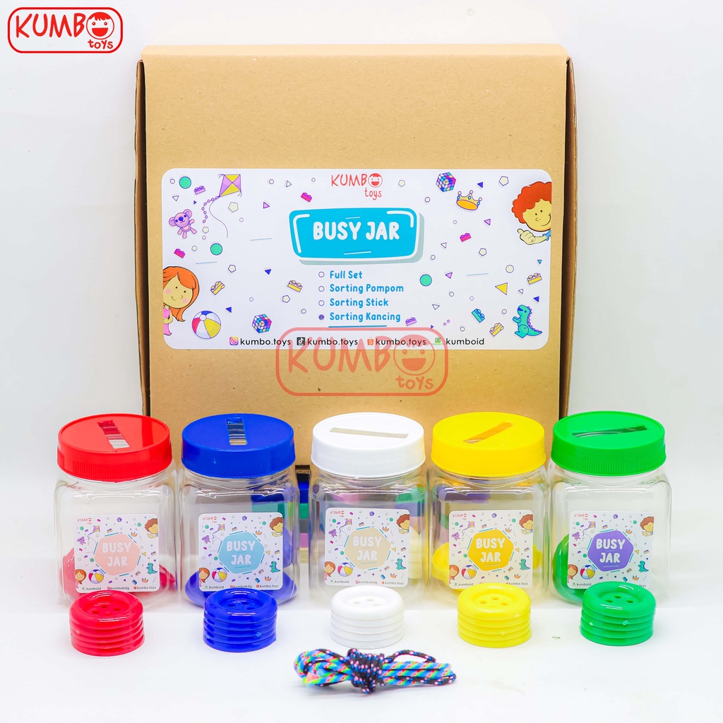 Montessori Busy Jar Fine Motoric Play Sensory Toys | Shopee Singapore