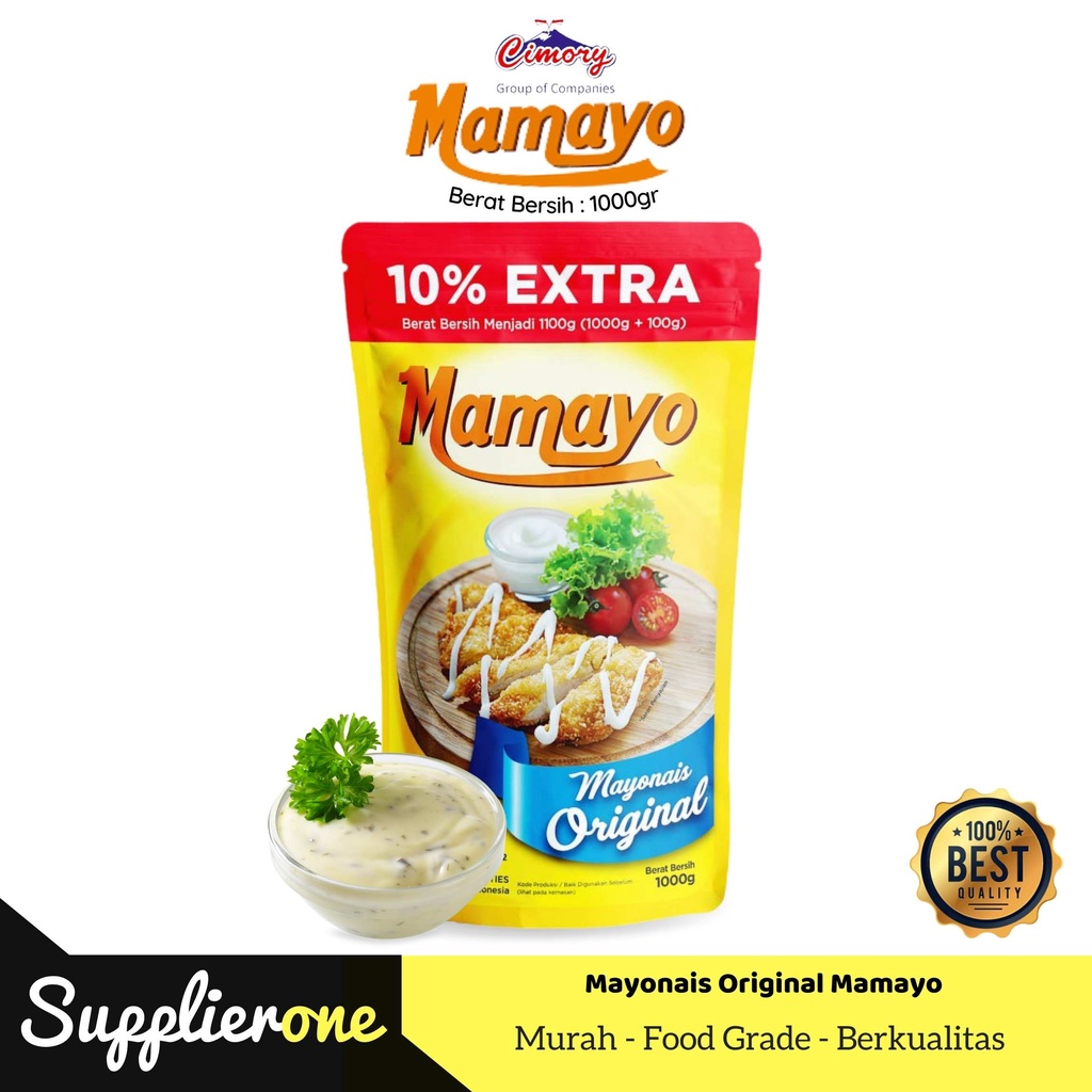 Mamayo Mayonnaise original/Mayonnaise original/Mayonnaise original mamayo 1kg | Shopee Singapore