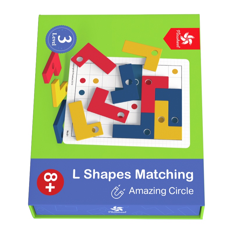 L shapes matching-level 3:amazing circle (New magnet verion) | Shopee ...