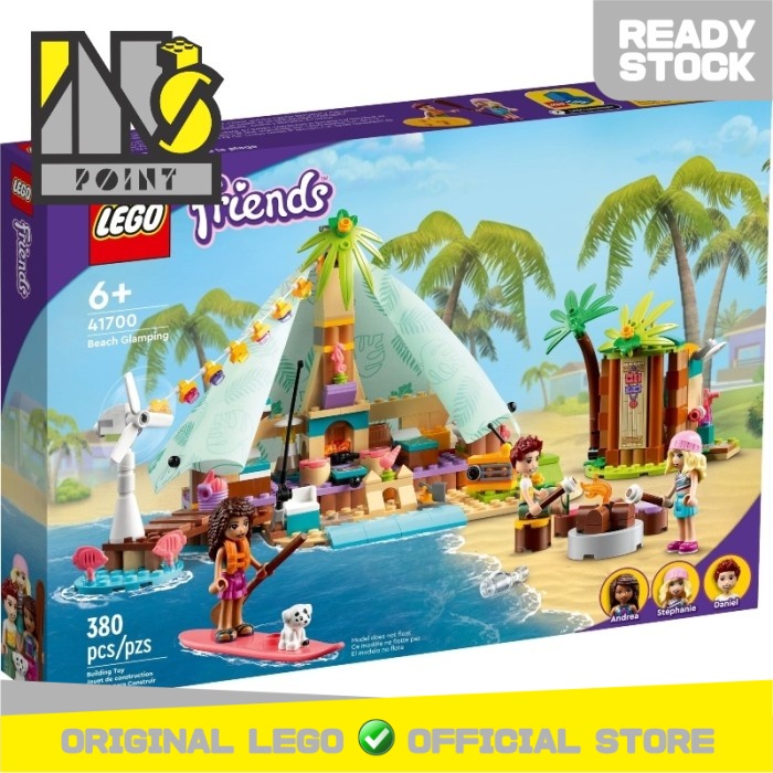 LEGO 41700 - Friends - Beach Glamping | Shopee Singapore