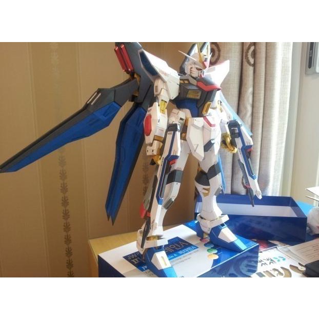 DIY Papercraft Gundam Pattern ZGMF-X20A Strike Freedom 40cm BC Paper ...