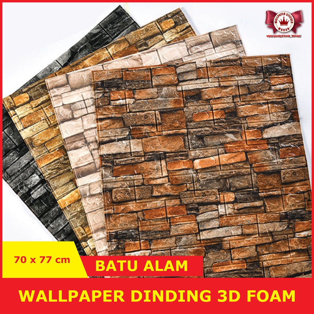 FOAM WALL WALLPAPER HOME ROOM WALL DECORATION WALPEPER WELPAPER ...