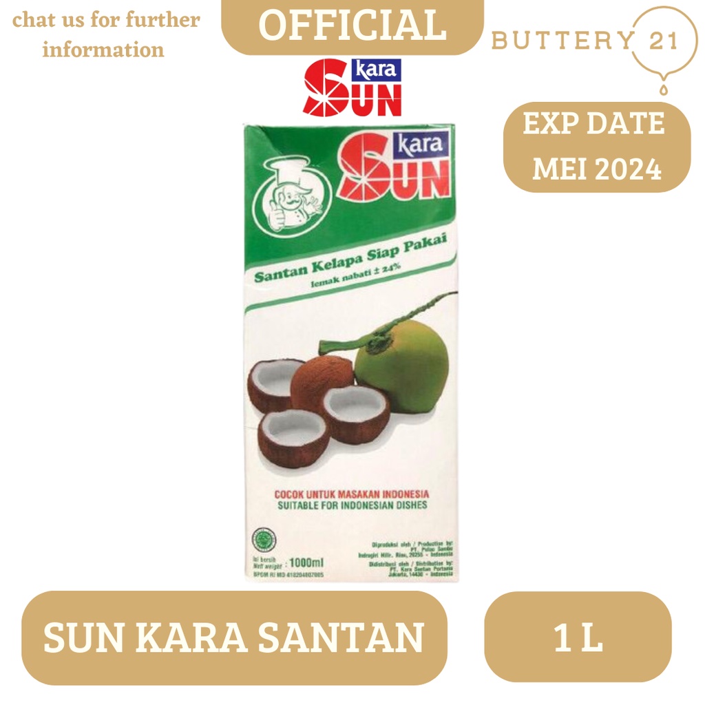 Sun KARA Coconut Milk 1 LITER/SUN KARA 1000ml | Shopee Singapore