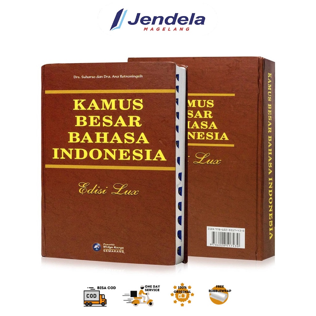 Big Indonesian Dictionary LUX Edition by Widya Karya (HC) | Shopee ...