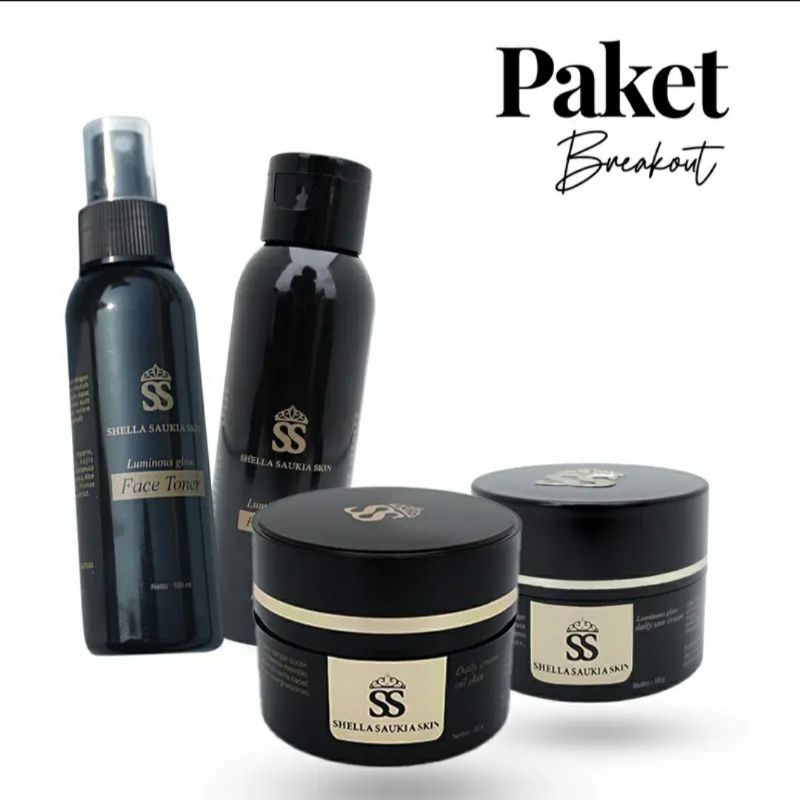 Ss Skin Breakout Package (Soap+Toner+Jelly+Suncream) | Shopee Singapore