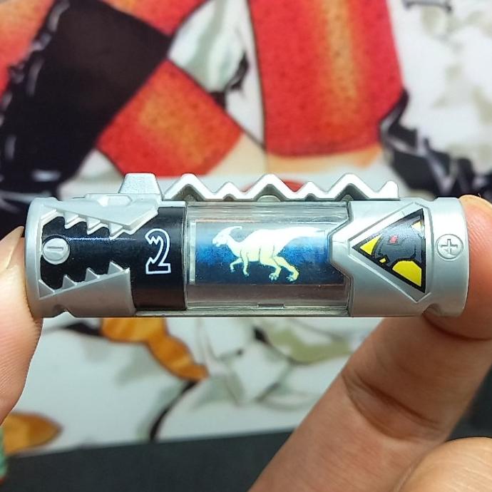Bandai DX Capsule Power Rangers Dino Charge Zyudenchi 2 Parasaurolophus ...