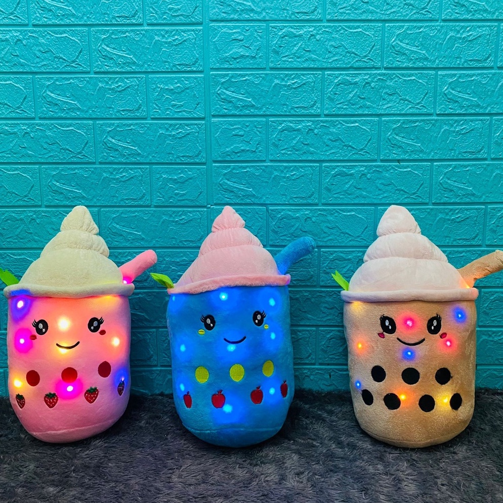 Boba Milk Tea Ice Cream Doll Height 40cm Diameter 20cm Labeled SNI ...
