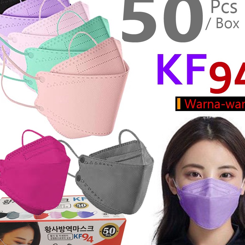 Kf94 Mask Colorful ORIGINAL Mask KF94 Mask Color Mask Colorful Mask ...