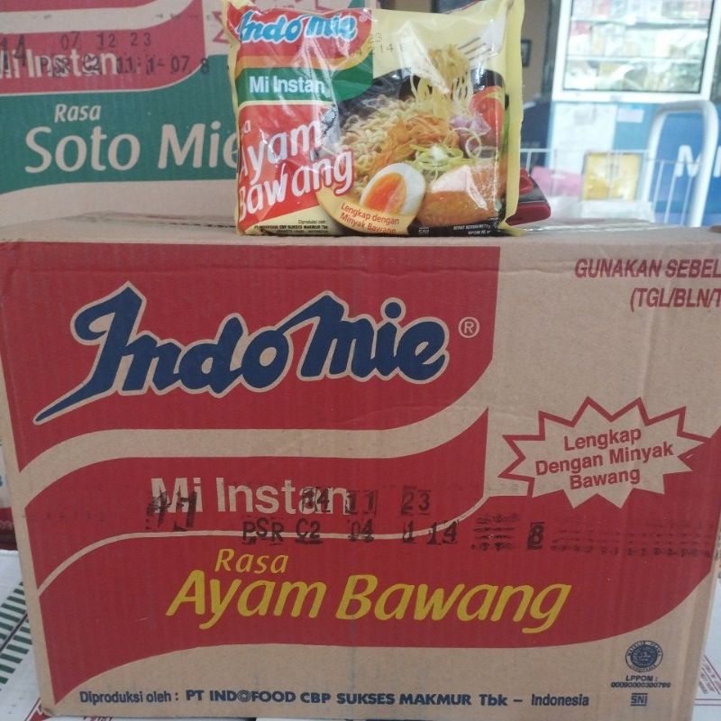 Indomie Chicken Onion 1 Box Contains 40 Pcs | Shopee Singapore