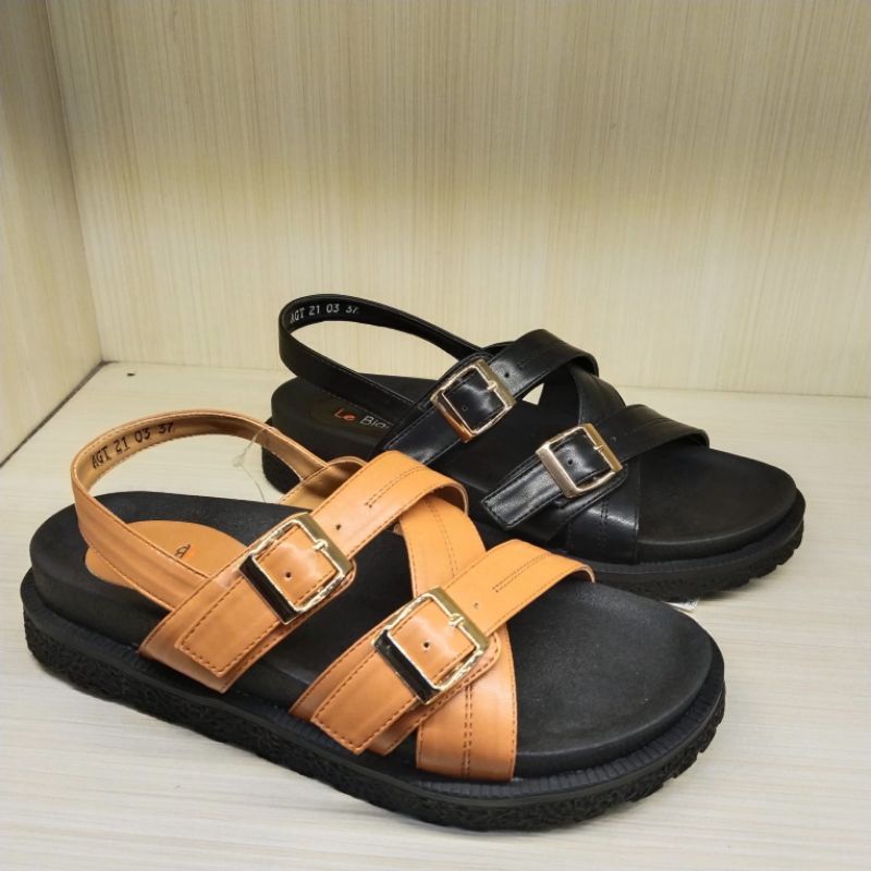 ISM - Le Bianca/AGT.21-03 Women's Flat Sandals - Simple Women's Sandals ...