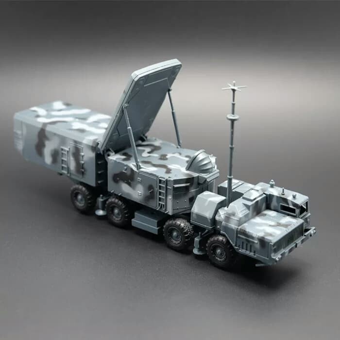 1:72 1/72 Scale Gray Military Truck Radar - Diorama/Mockup/Miniature ...