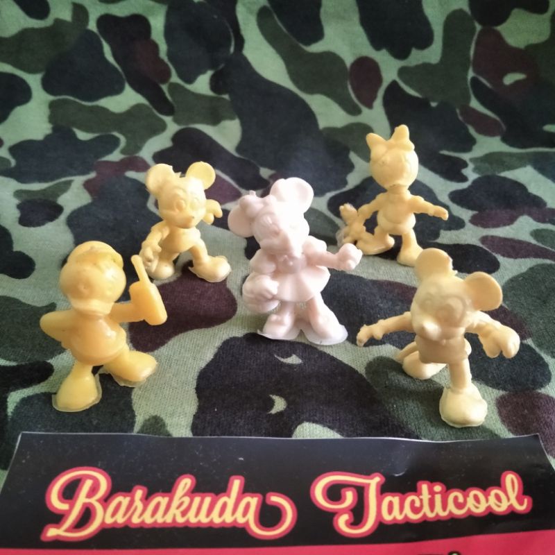 Micky Mouse Mini Figure Disney Old School Diorama Old School Toys Miki ...