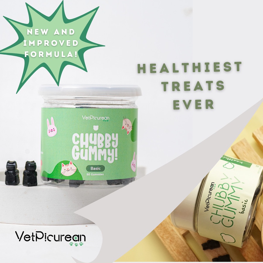Chubby Gummy BASIC - Vitamin Cat Dog Fattening Immune Enhancer ...