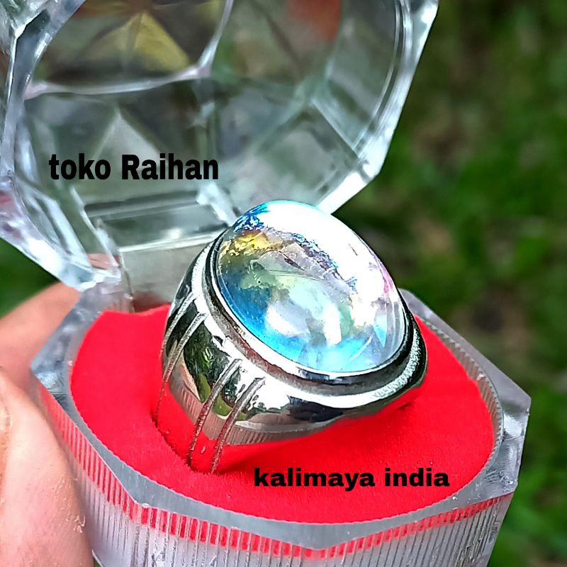 SUPER JARONG INDIAN KALIMAYA STONE RING | Shopee Singapore