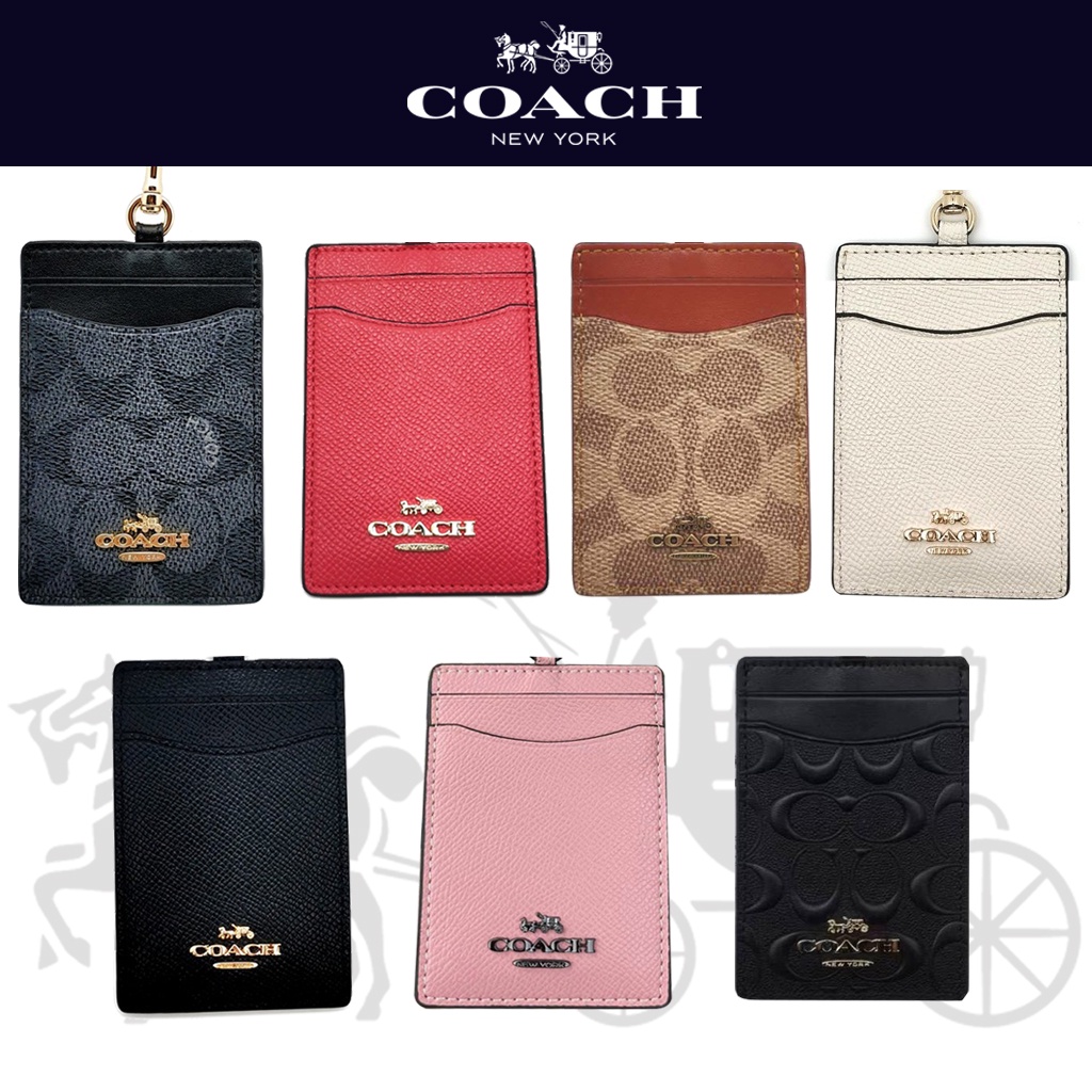 Coach Lanyard Limited Edition Arrow Logo Metal Name Tag || Original ID ...