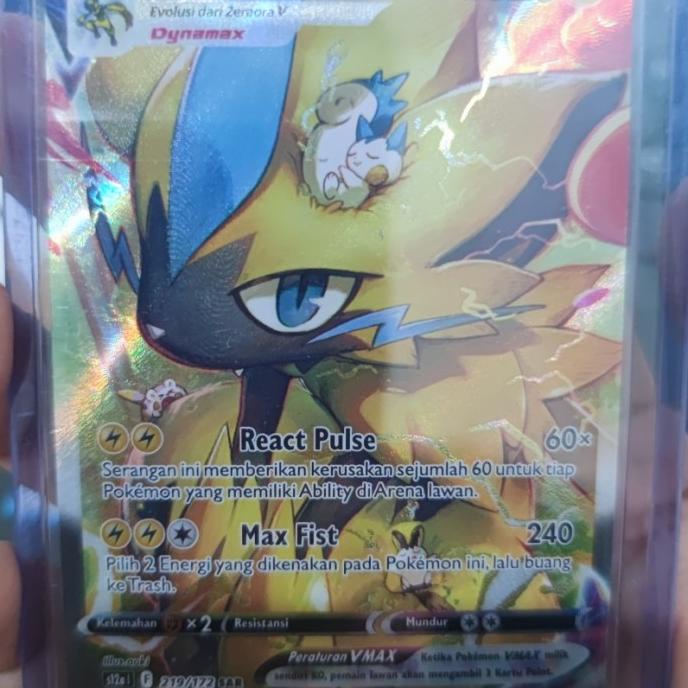 Zeraora VMax SAR - Pokemon TCG Indonesia ---READY--- | Shopee Singapore