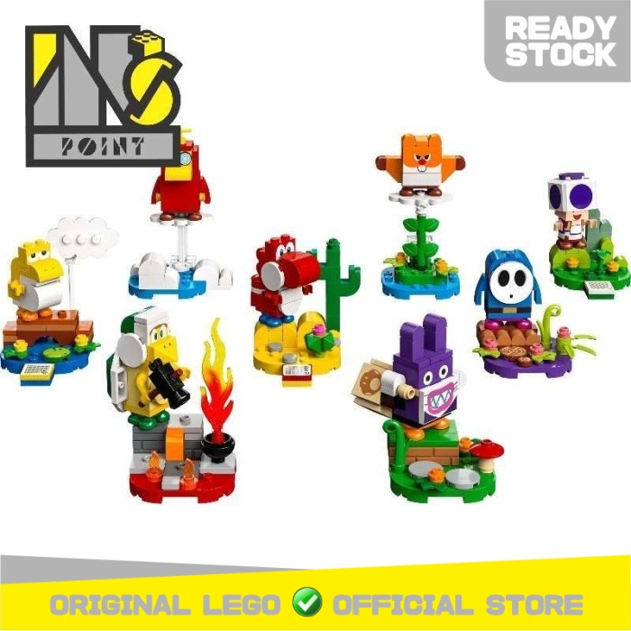 Lego 71410 - Super Mario - Character Pack Series 5 - Complete (8 pcs ...