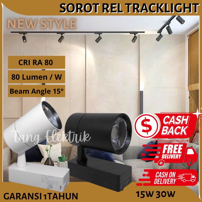 Led Rell Track Light Spotlight Rail Tracklight Spotlight 15W 30W ...