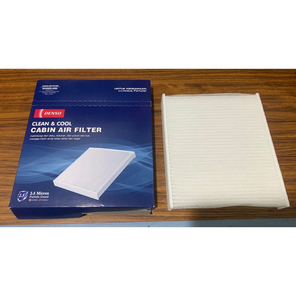 Cabin Filter Innova reborn ac air Filter 145520-4020 Denso ORI | Shopee ...