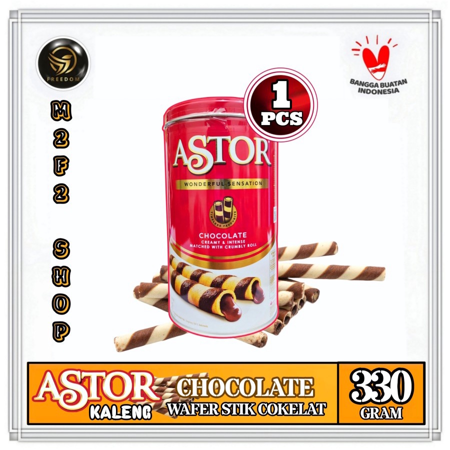 Astor Wafer Stick Wonderful Sensation Double Chocolate | Canned ...