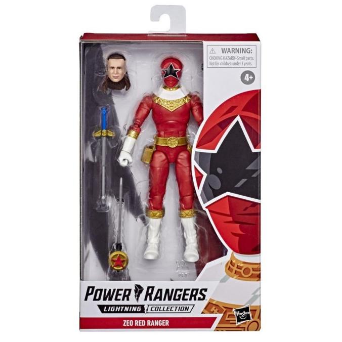 Power Rangers Lightning Collection Zeo Red Ranger Figure | Shopee Singapore