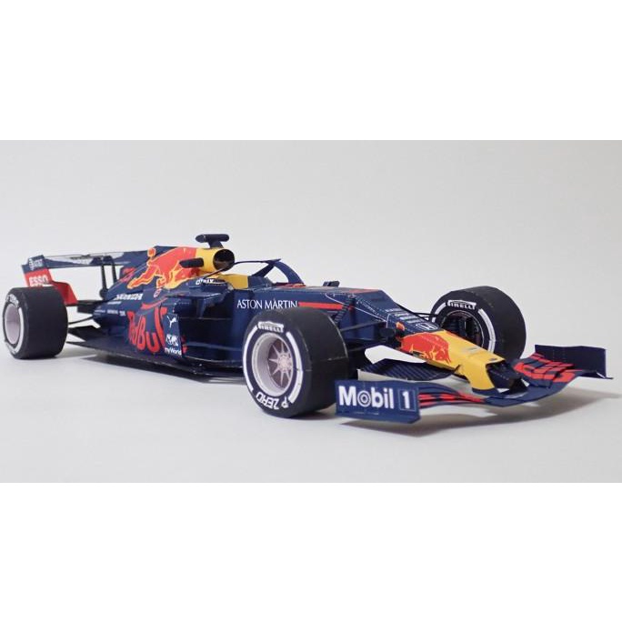 DIY Papercraft F1 Red Bull Racing Car Pattern Paper Sheet RB15 | Shopee ...