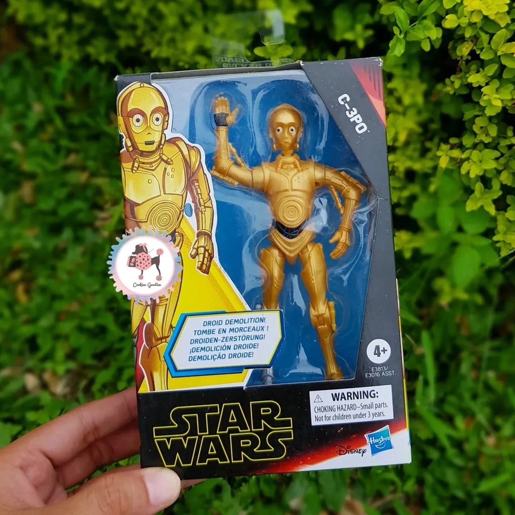Star Wars Galaxy of Adventures C 3PO Action Figure | Shopee Singapore