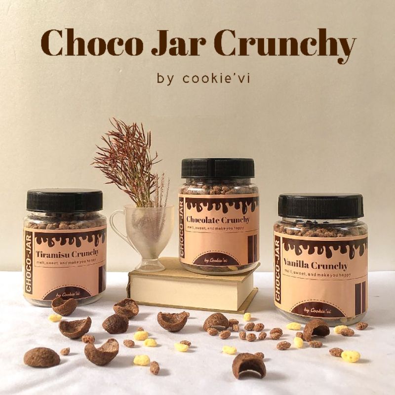 Choco Crunchy/Chocholate jar/rice Crunchy/ crispy chocolate | Shopee ...
