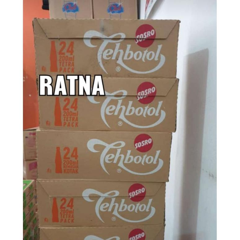 Special - SOSRO Bottle Tea Box 200ml 1 Box Contains 24 Boxes! | Shopee ...