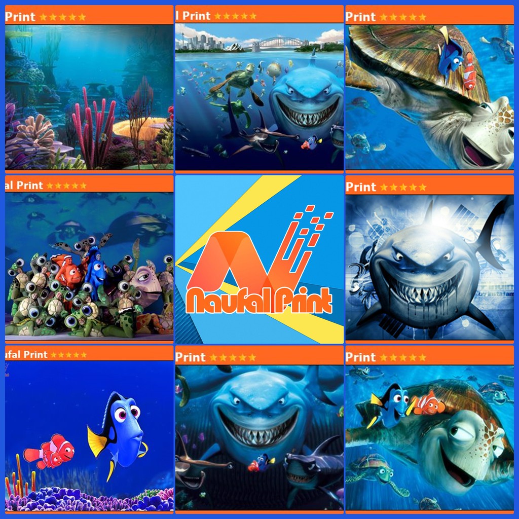 Sticker | A3 & A4 Poster | Finding nemo | Disney | Dory | Pixar ...
