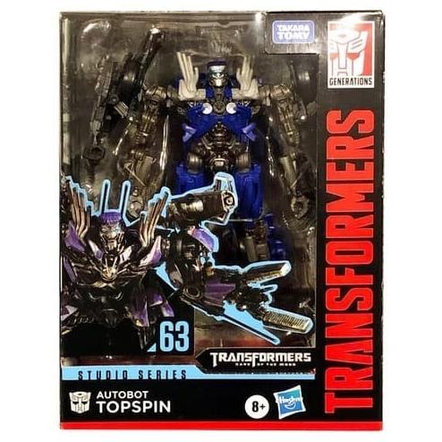 Transformers Studio Series 63 Deluxe Class Autobot TopSpin | Shopee ...