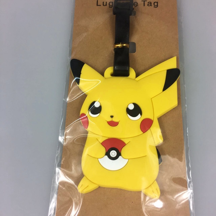 Pokémon Merchandise Pokemon Luggage Tag Gengar Little Fire Dragon Seed ...