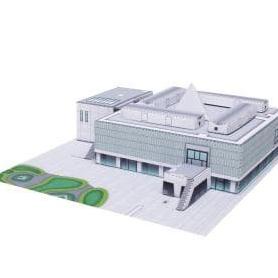 Diy Papercraft Diorama National Museum of Western Art | Shopee Singapore
