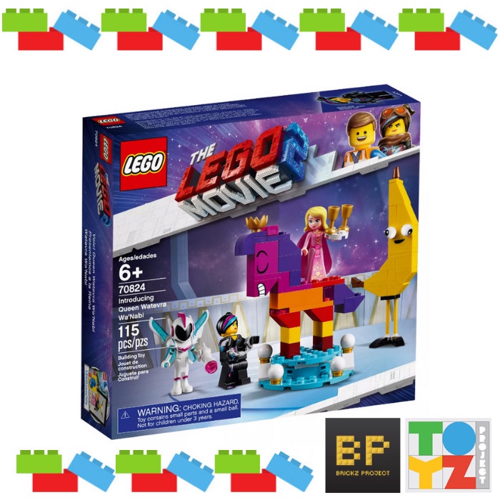 Lego The Lego Movie 2 70824 Introducing Queen Watevra Wa'Nabi | Shopee ...