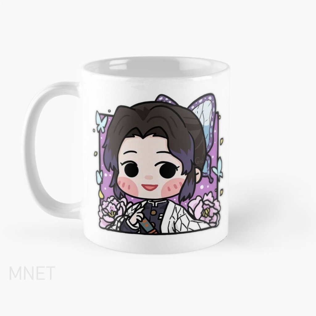 Demon Slayer Shinobu Kocho Animated Mug Cute Glass GZI Art | Shopee ...