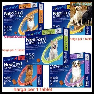 Nexgard Spectra Medicine For Fleas And Worms (Dogs) | Shopee Singapore