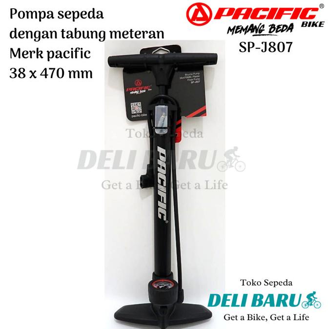Pacific SP-J807 air pump, bicycle center meter model, AV valve, FV ...