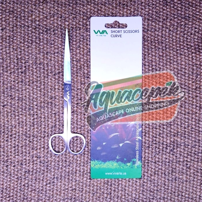 Vivaria Pro Short Scissors Curve/Aquascape Aquarium Bent Scissors ...
