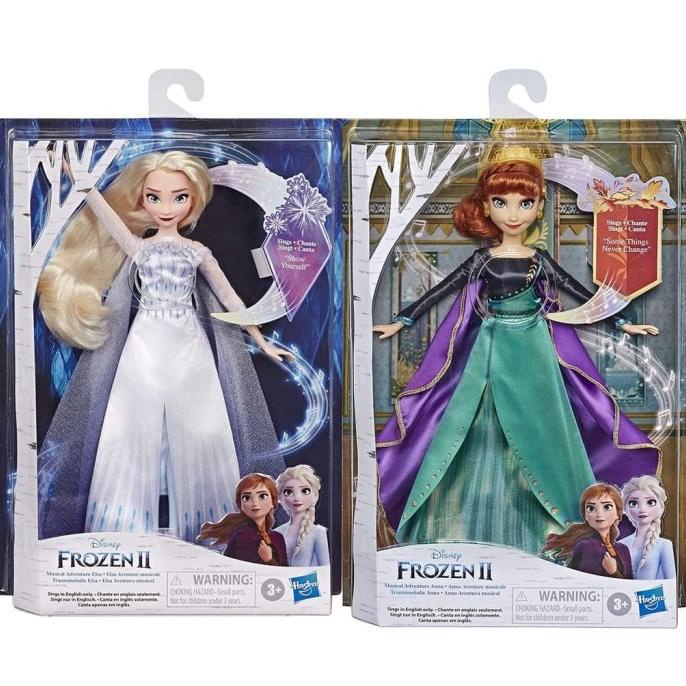 Disney Princess Frozen 2 Elsa / Anna Singing doll Musical can sing ...