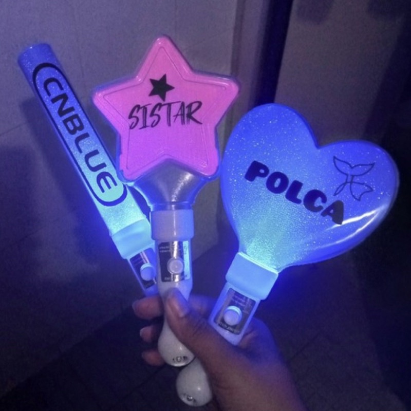 Custom light stick/custom led stick/light stick/fanmade | Shopee Singapore