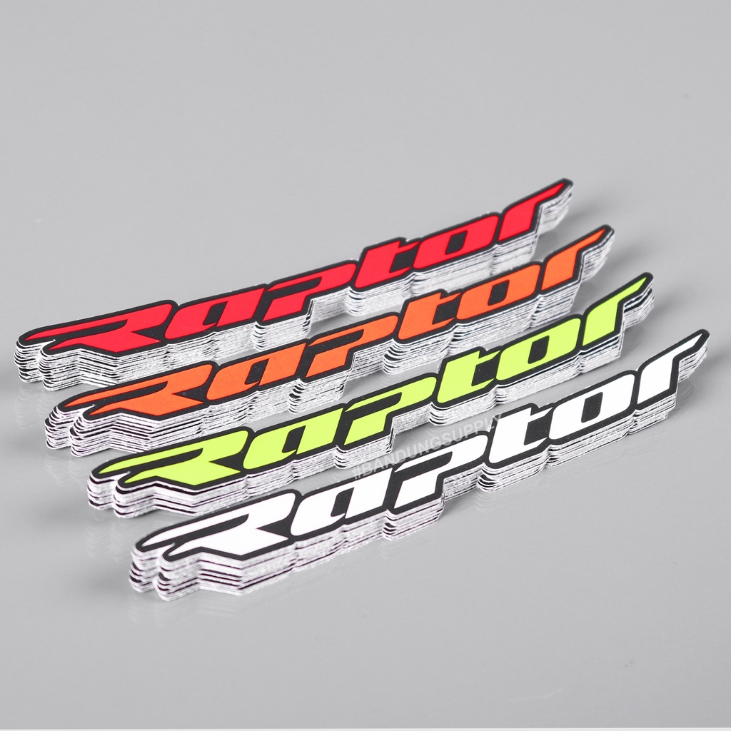 Yamaha raptor atv sticker /sticker-logo-emblem-strip-decal-universal ...