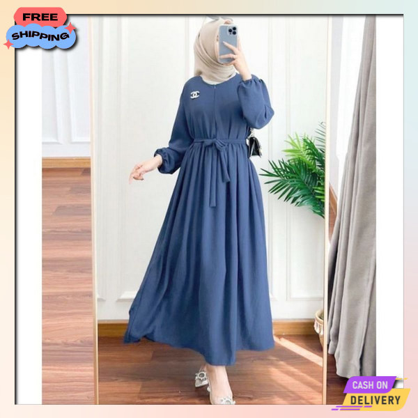 Gamies Simple Mother Dreas Clothes Syari Games Aesthetic Import Teenage ...