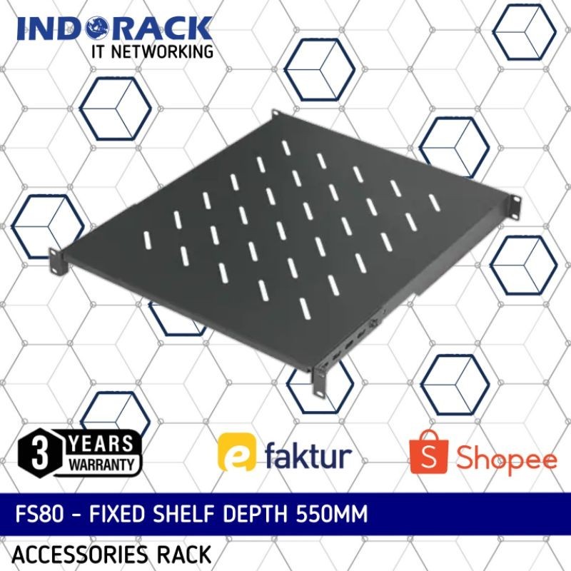 Fs80 - Fixed Shelf Close Rack Flat Shelf Server Rack Coaster Depth ...