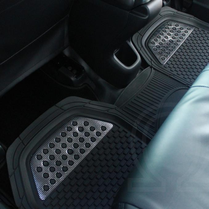 Elevo Car Carpet Carbon Bowl 5pcs 2 Rows Universal Japan | Shopee Singapore