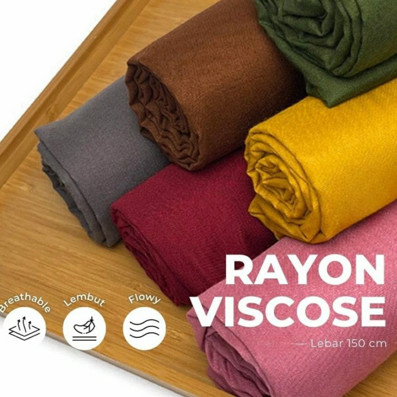 KATUN Good Rayon Cotton Viscose Fabric Price Per 0.5 (Half) Meter ...