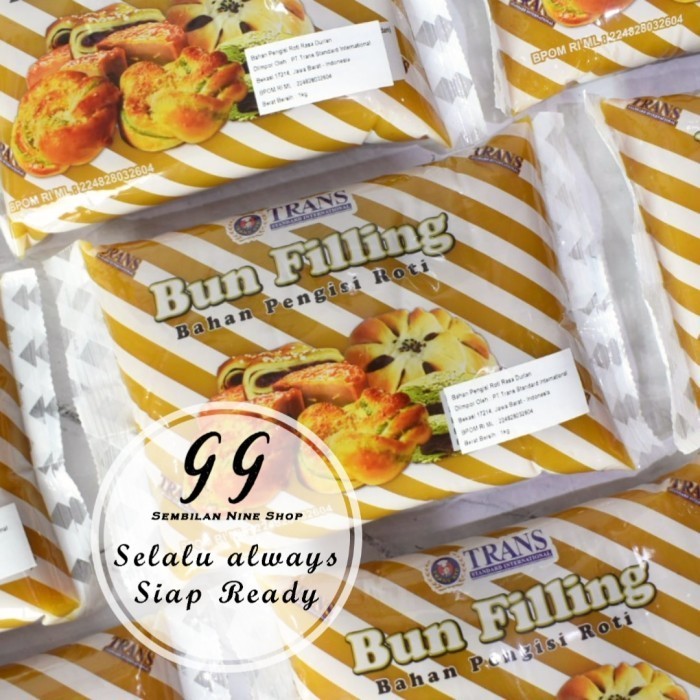Trans Bun Filling Durian 1 Kg Bread Jam Durian Mooncake Pia Bakpia Pau ...