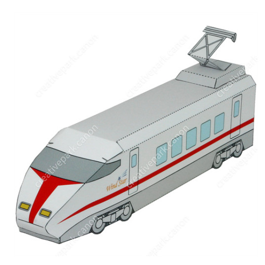 Quick Train Easy papercraft miniature action figures diy paper crafts ...