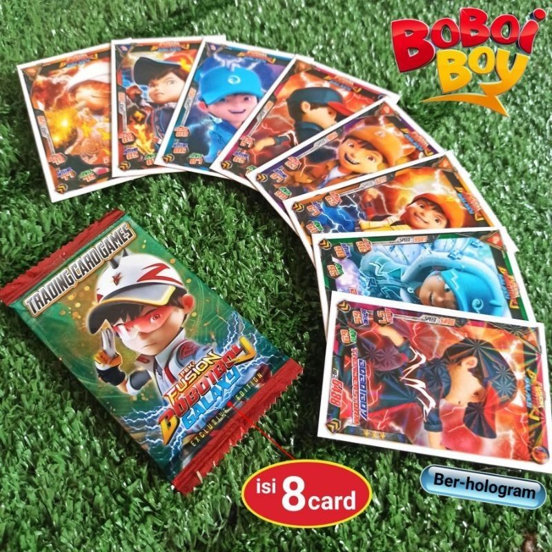 Boboiboy Galaxy Naruto mobile legend Card And free fire | Shopee Singapore