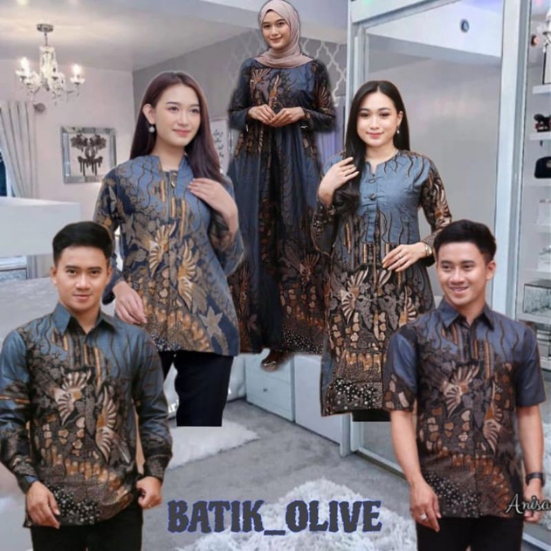 Couple BATIK COUPLE Husband And Wife || Uniform BATIK Clothes Are ...